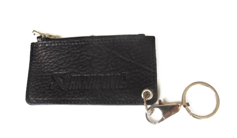 Akrapovic Leather Zip Keychain - black – AJ-USA, Inc